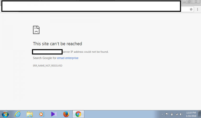 Troubleshoot: Server IP address could not be found – Mellowhost Blog