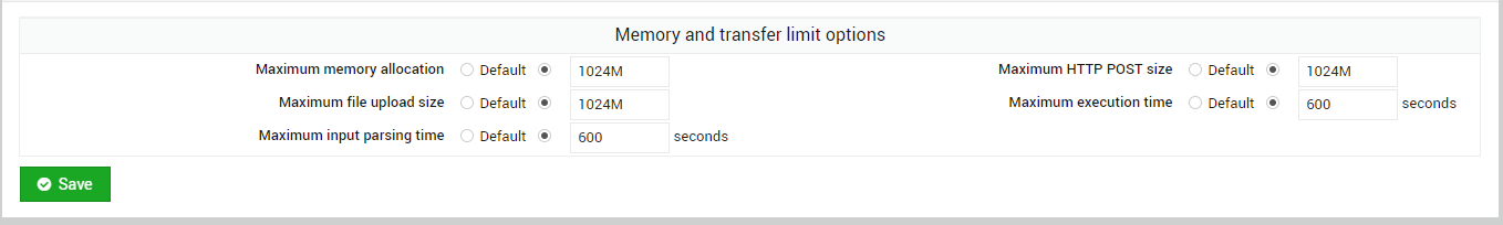 How to Change memory_limit in Virtualmin – Mellowhost Blog